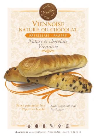 Viennoiserie boulangerie BRETTEAU à Paris 7 - Croissant, Pain au chocolat